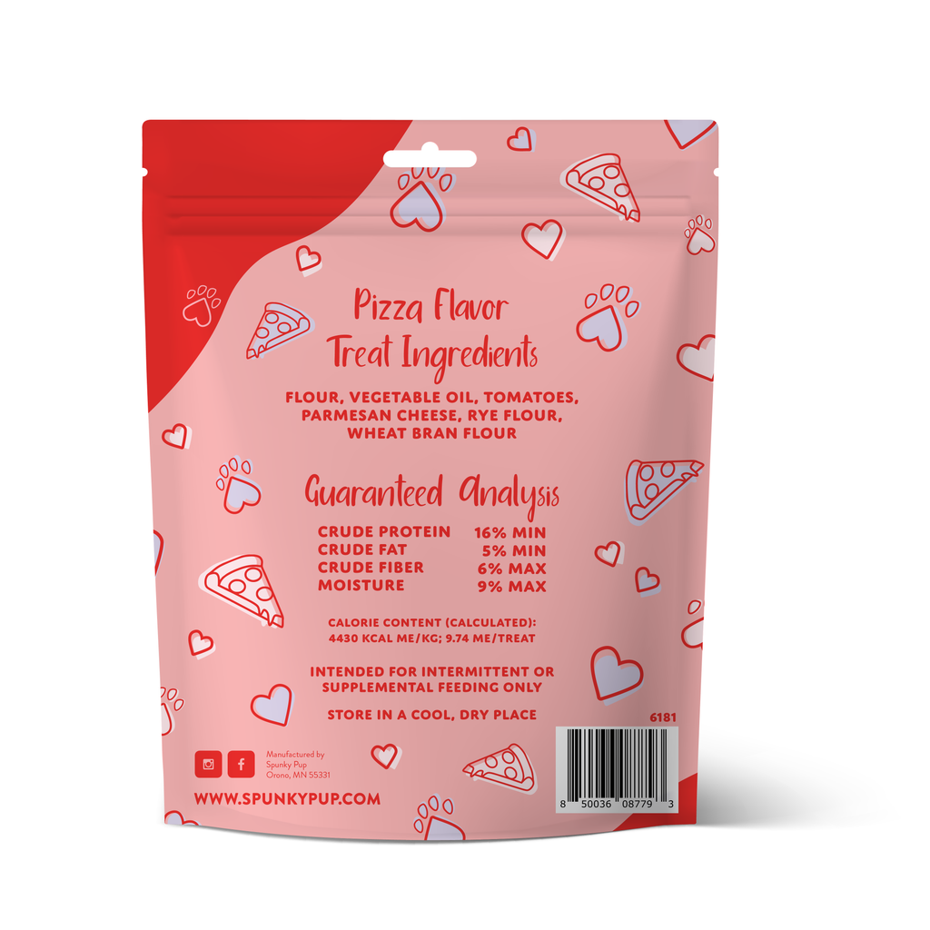 Spunky Pup Biscuits - A Pizza My Heart Treats 10 oz. – Gralen Company