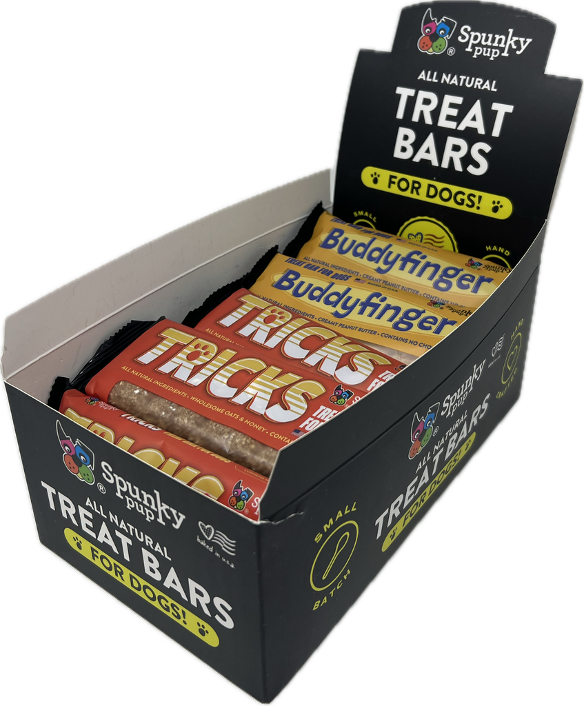 Spunky Pup Treat Bars 24 Piece PDQ – Gralen Company