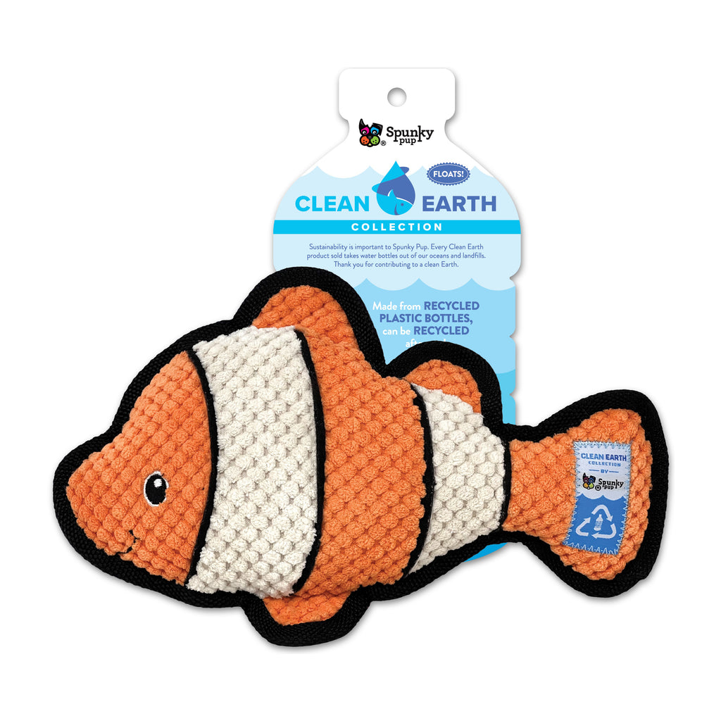 Spunky Pup Clean Earth Plush Clownfish – Gralen Company