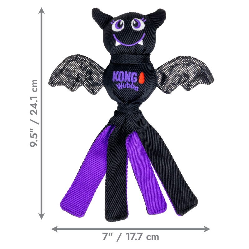 KONG Halloween Wubba Ballistic Bat Purple Sm – Gralen Company