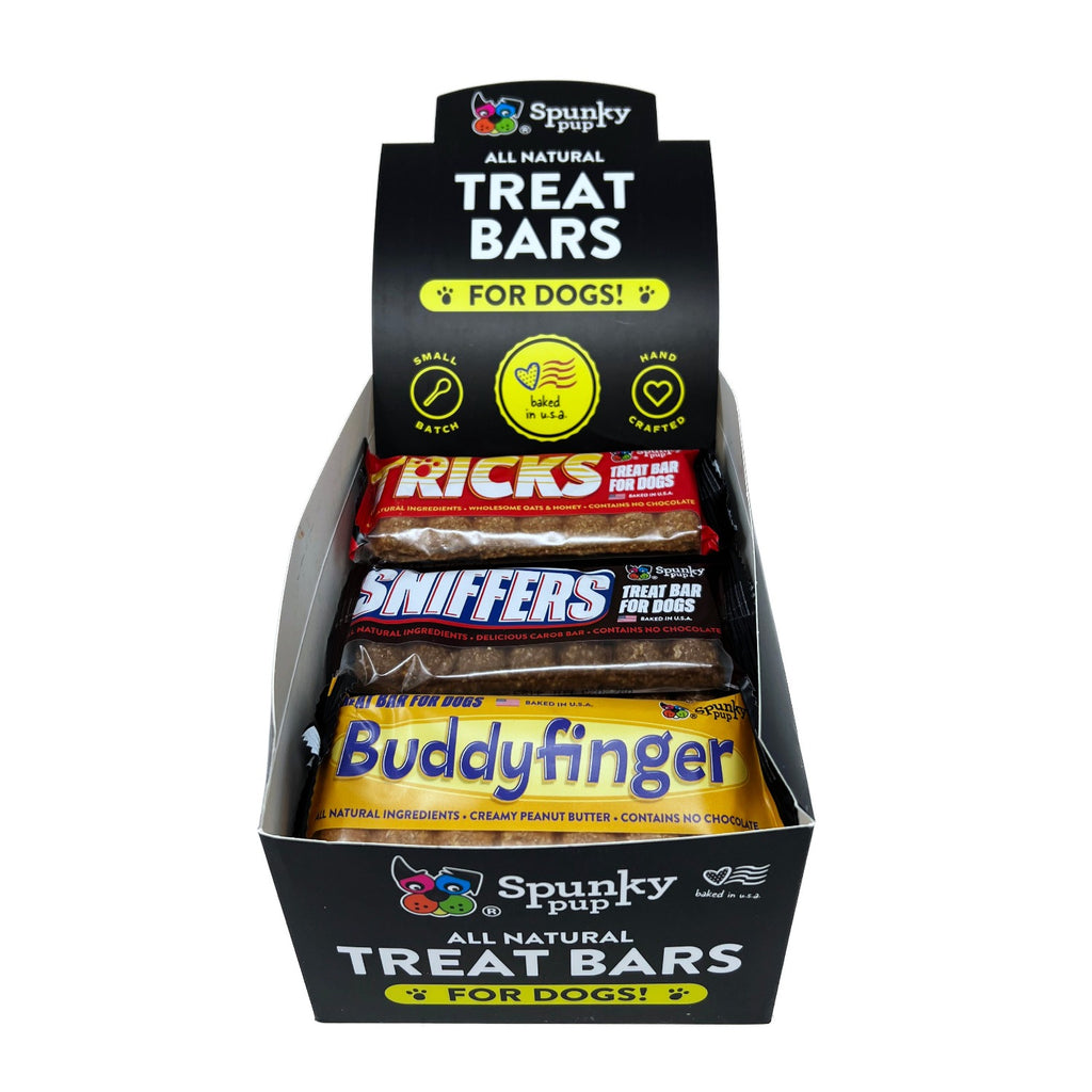 Spunky Pup Treat Bars 24 Piece PDQ – Gralen Company