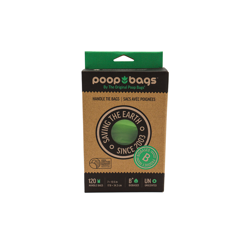 The Original Poop Bags® Handle Tie Waste Bags (120 Ct) – Gralen Company