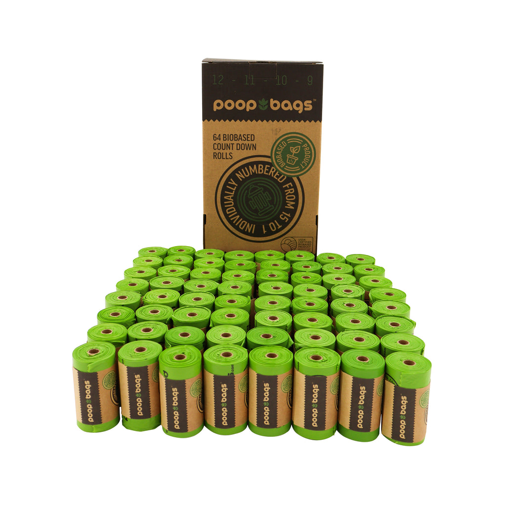 The Original Poop Bags® SuperBox Counter Display (64 Rolls) – Gralen ...
